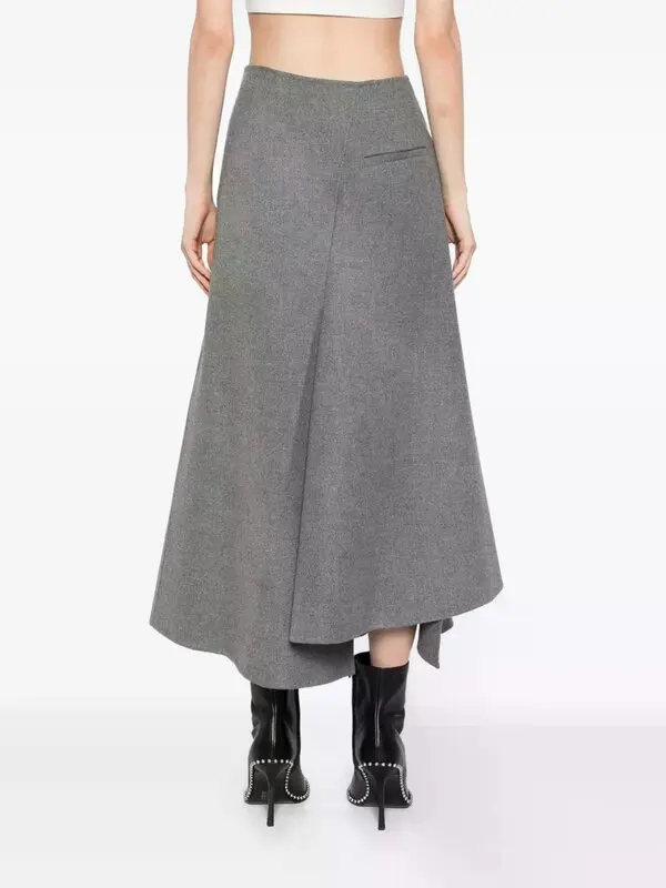 JNBY Asymmetric Flared Skirt