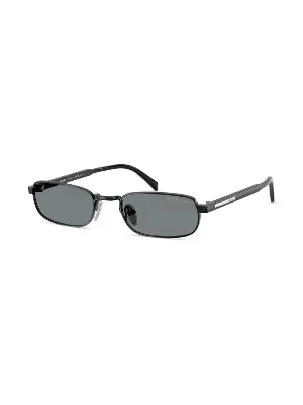 Prada Rectangle Frame Sunglasses - Black