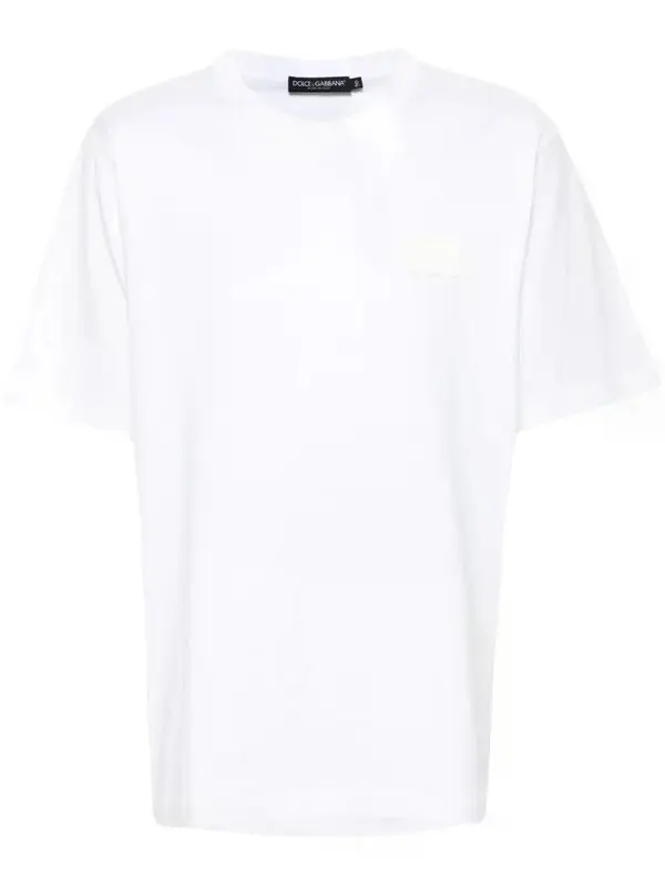 Dolce & Gabbana Logo-tag Cotton T-shirt