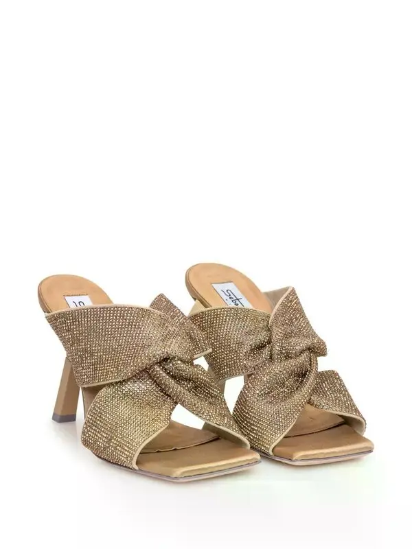 SEBASTIAN MILANO Paris Crystal Embellished Sandals