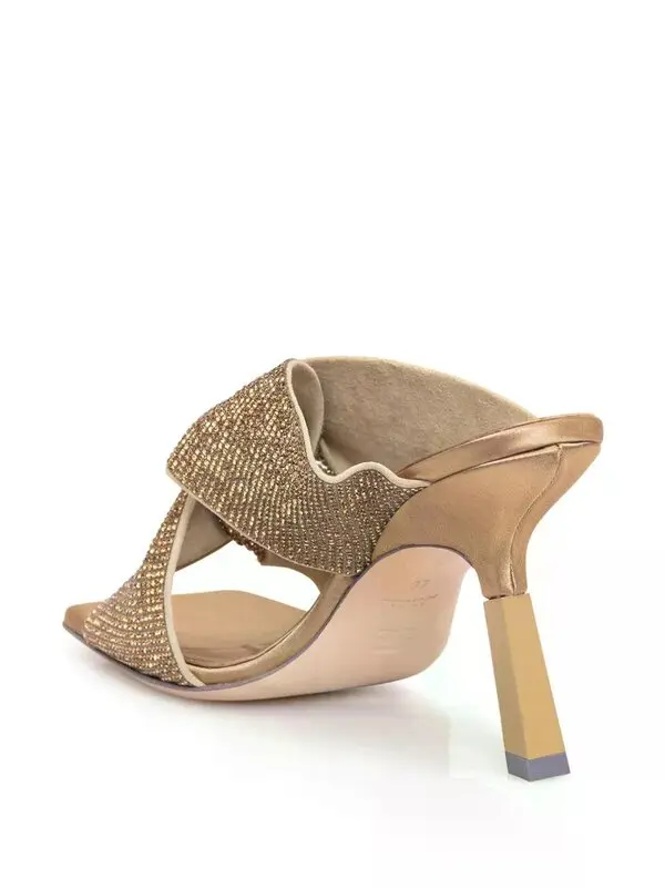 SEBASTIAN MILANO Paris Crystal Embellished Sandals