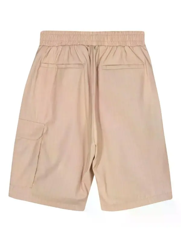 FAMILY FIRST Striped Twill Shorts