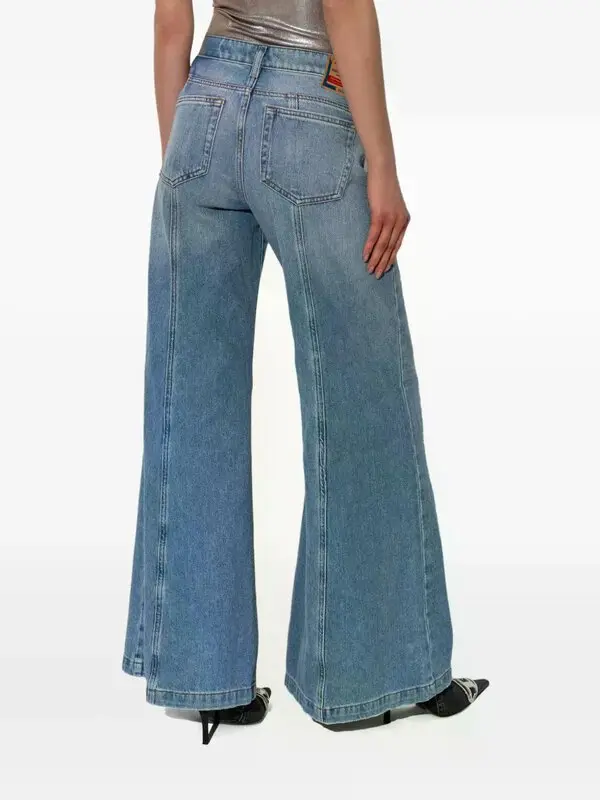 DIESEL® D-akii 0clba Flared Jeans - Blue