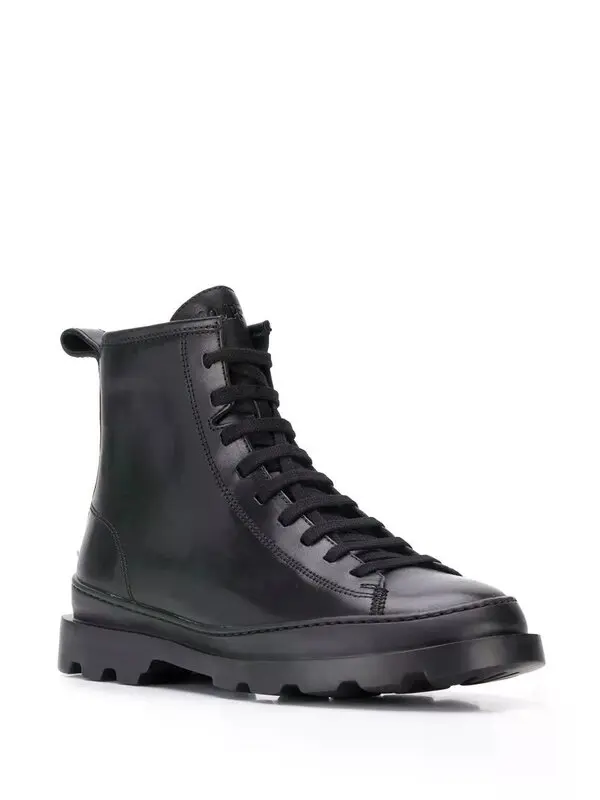 Camper Brutus Leather Boots - Black