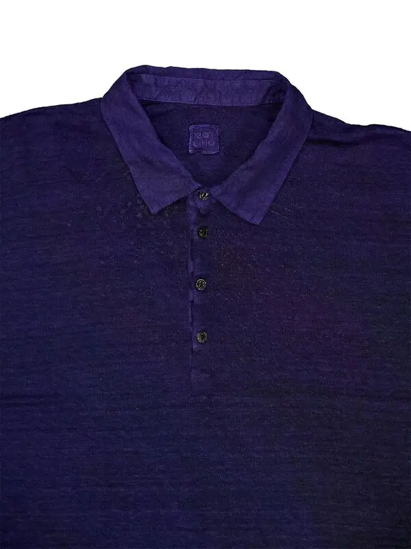 120% Lino Linen Polo Shirt