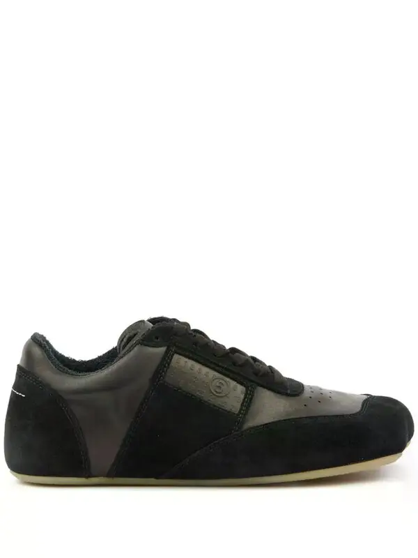 MAISON MARGIELA Leather Sneakers - Black
