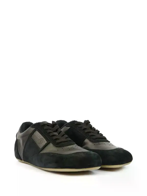 MAISON MARGIELA Leather Sneakers - Black