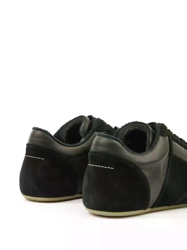 MAISON MARGIELA Leather Sneakers - Black
