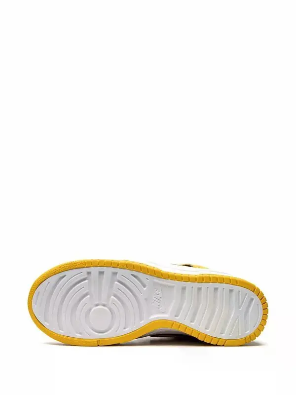 Nike Dunk High Up Sneakers - Yellow