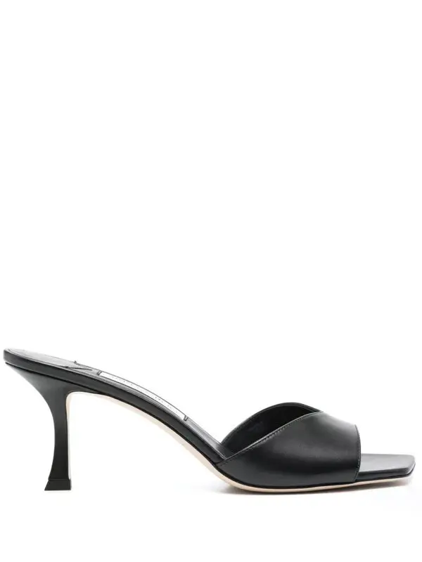 JIMMY CHOO Skye 70 Leather Mules