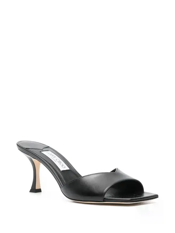 JIMMY CHOO Skye 70 Leather Mules