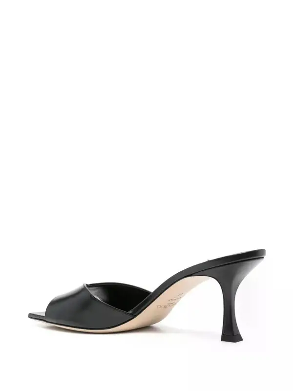 JIMMY CHOO Skye 70 Leather Mules