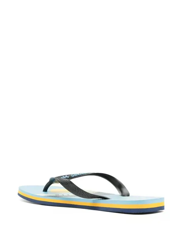 Maison Kitsuné X Havaianas Logo-embossed Flip Flops