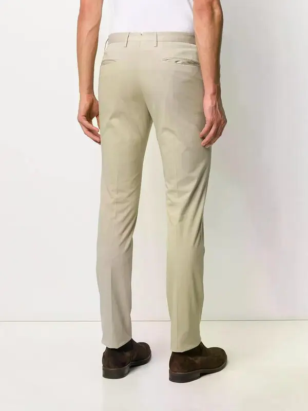 Incotex Slim Fit Chino Trousers - Neutrals