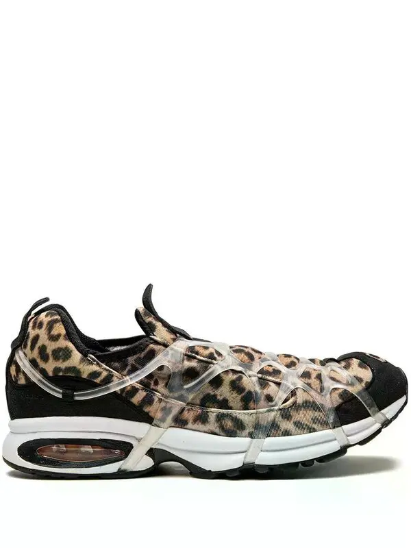 Nike Air Kukini Se Leopard Print Sneakers - Black