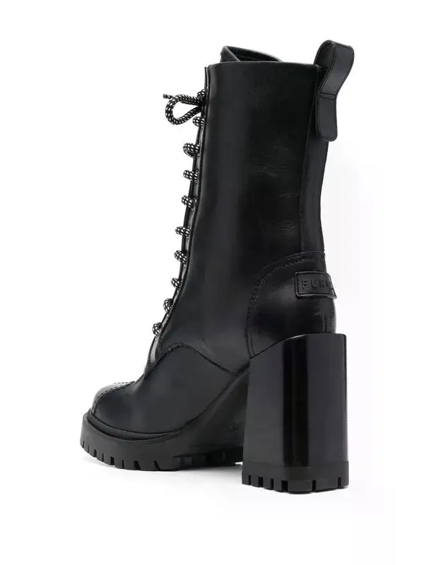Furla 95mm Leather Hiking Boots