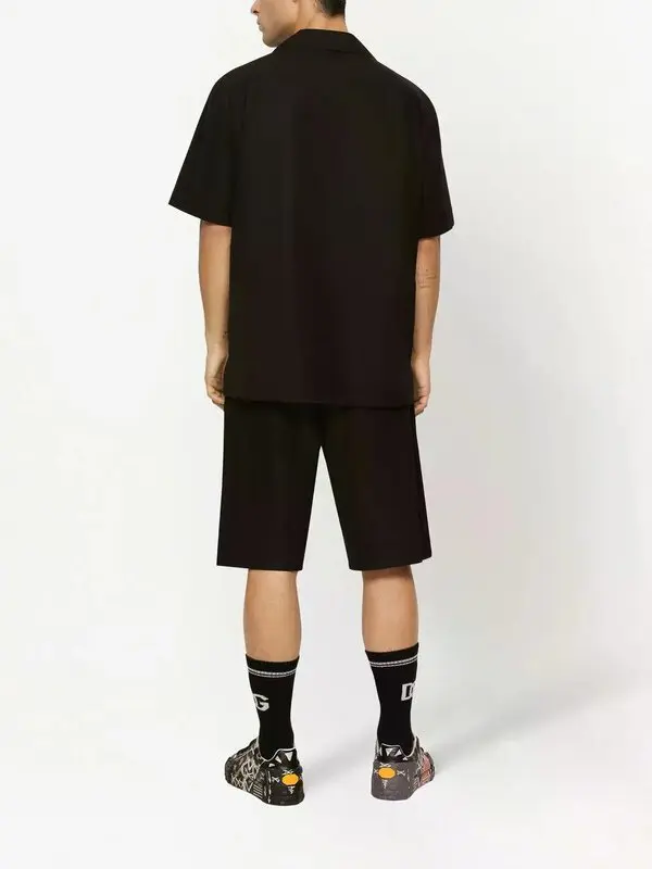 Dolce & Gabbana Logo-tag Cotton Shirt
