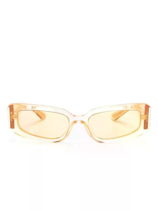 Dolce & Gabbana Rectangle-frame Sunglasses - Neutrals