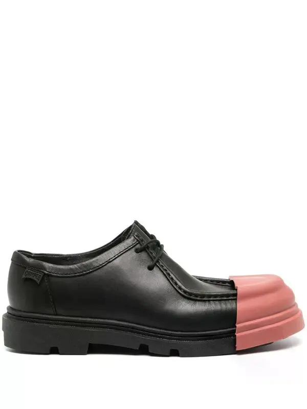 Camper Junction Contrasting-toecap Brogues - Black
