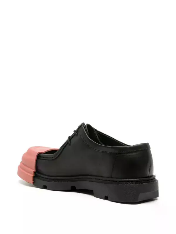 Camper Junction Contrasting-toecap Brogues - Black