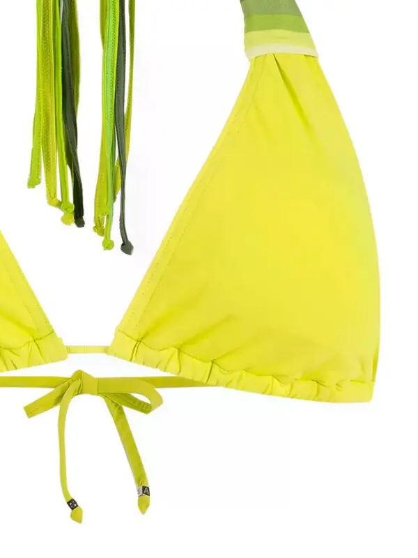 AMIR SLAMA Striped Bikini Set