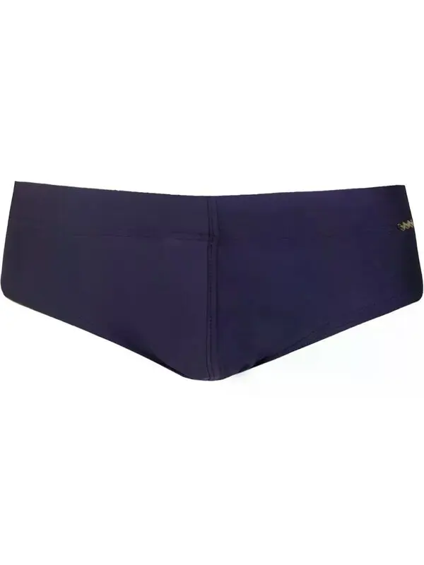 AMIR SLAMA Plain Swim Trunks - Blue