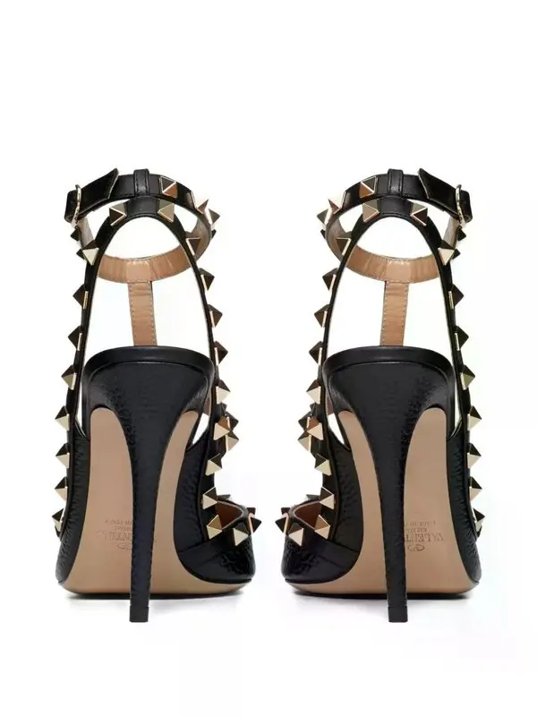 Valentino Garavani 100mm Rockstud Caged Pumps