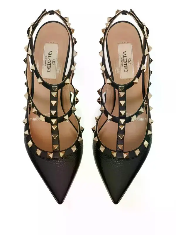 Valentino Garavani 100mm Rockstud Caged Pumps