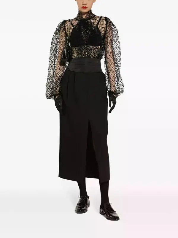 Dolce & Gabbana High-waisted Straight Skirt