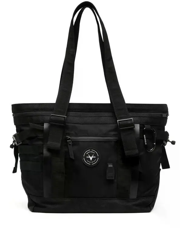 MAKAVELIC Logo-patch Strap-detail Tote Bag
