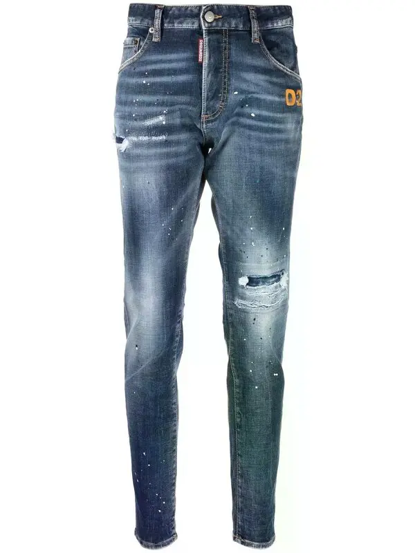 Dsquared2 Distressed-finish Denim Jeans