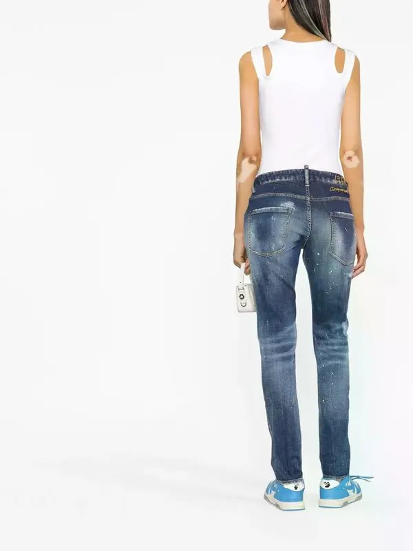 Dsquared2 Distressed-finish Denim Jeans