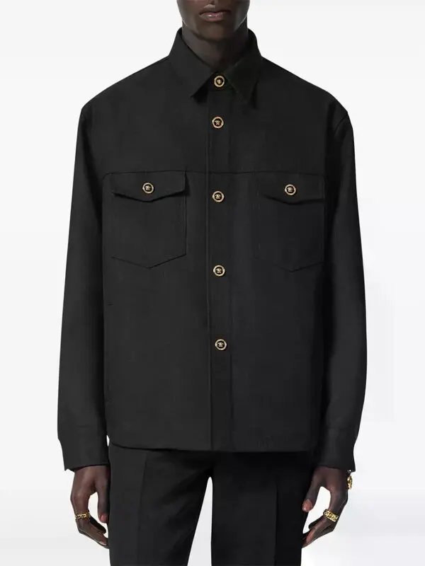 Versace Cavalry Wool Overshirt