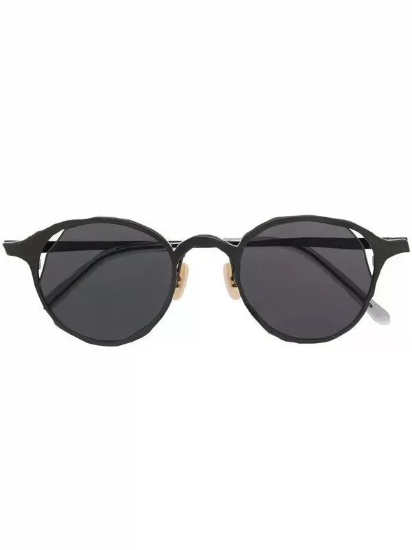 MASAHIROMARUYAMA Round-frame Sunglasses - Black