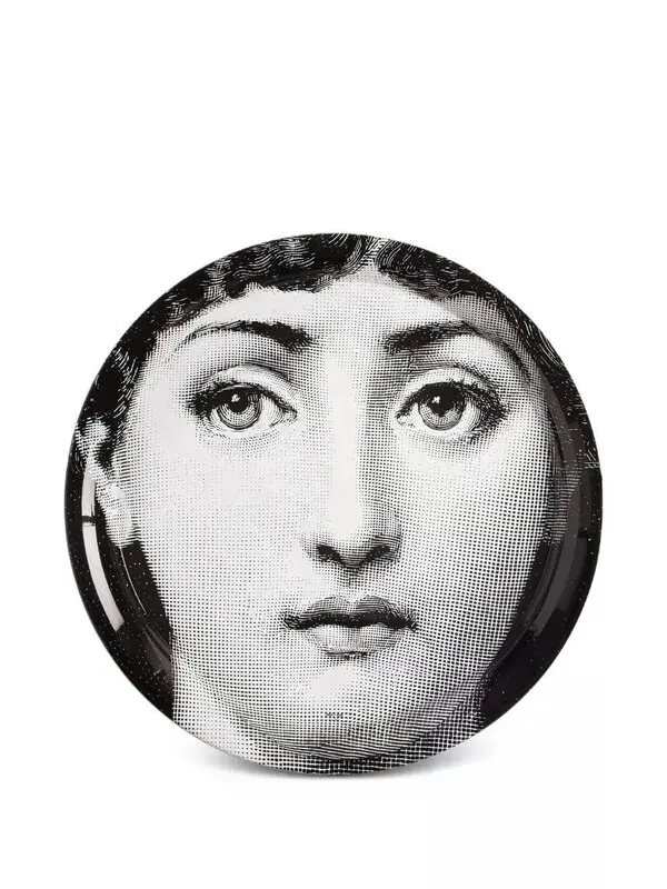 FORNASETTI Tema E Variazioni Wall Plate - Black