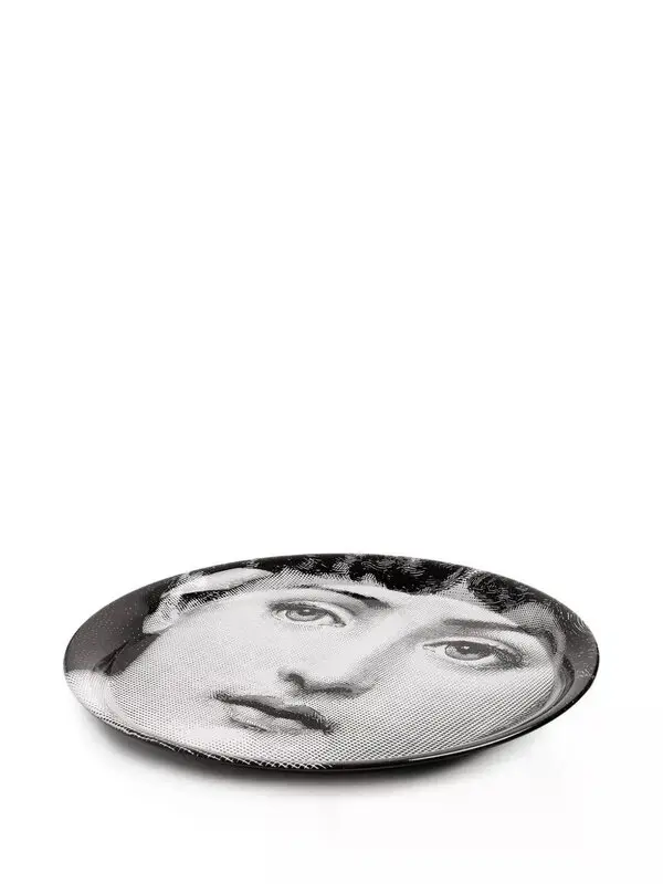 FORNASETTI Tema E Variazioni Wall Plate - Black