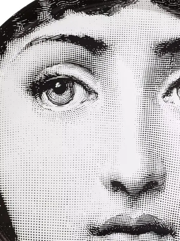 FORNASETTI Tema E Variazioni Wall Plate - Black