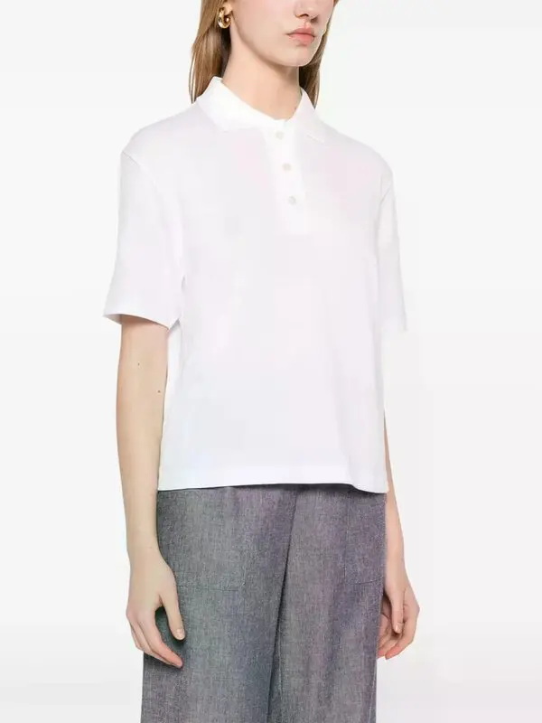 Vince Cotton Polo Top