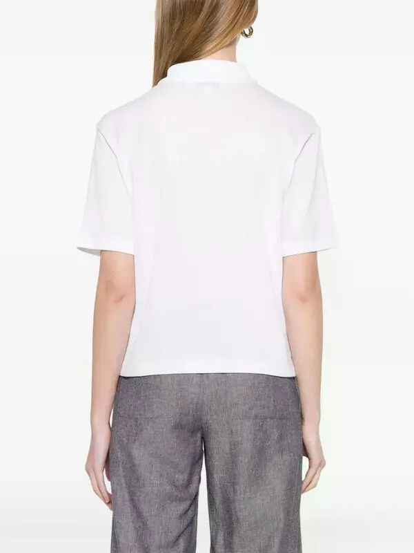 Vince Cotton Polo Top