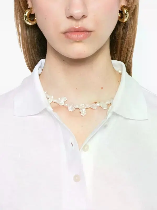 Vince Cotton Polo Top