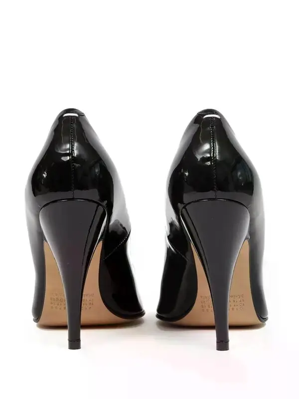 MAISON MARGIELA Tabi 110mm Patent-leather Pumps - Black