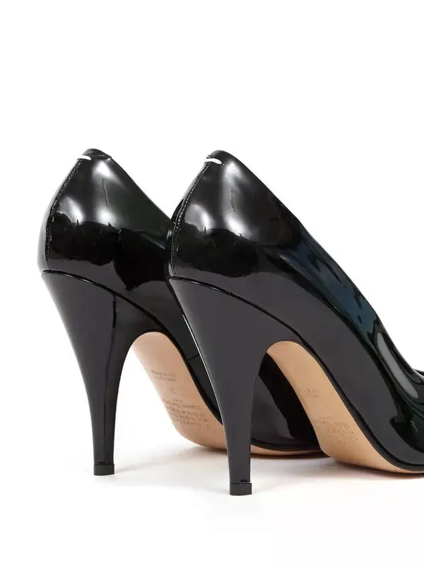 MAISON MARGIELA Tabi 110mm Patent-leather Pumps - Black
