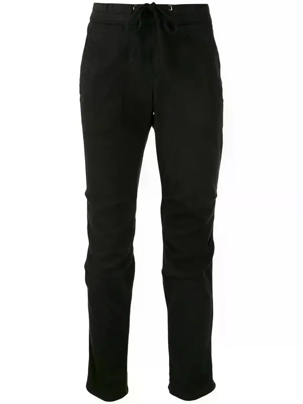 JAMES PERSE Slim Fit Cotton Trousers