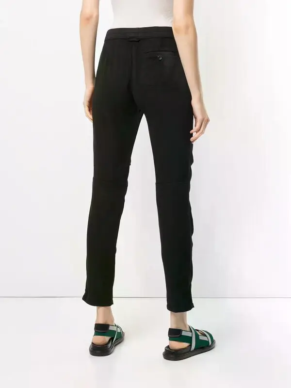 JAMES PERSE Slim Fit Cotton Trousers
