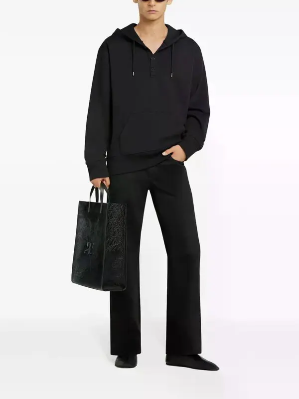 COURREGES Buttoned Hoodie