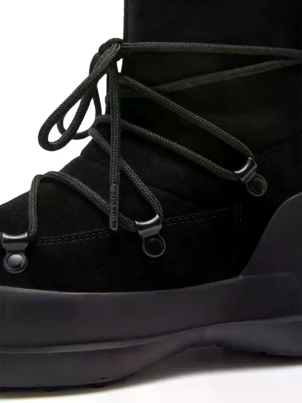 Moon Boot Luna Suede Lace-up Boots