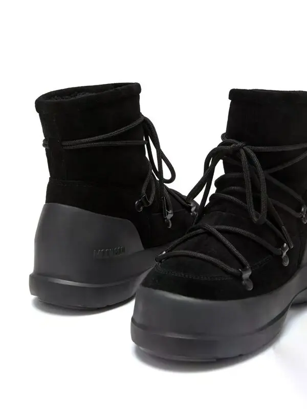 Moon Boot Luna Suede Lace-up Boots