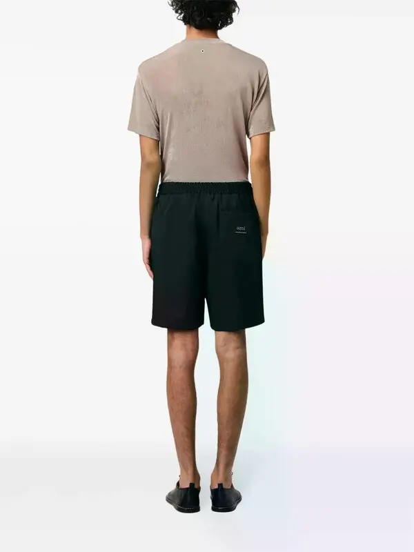 AMI Paris Elasticated-waist Shorts