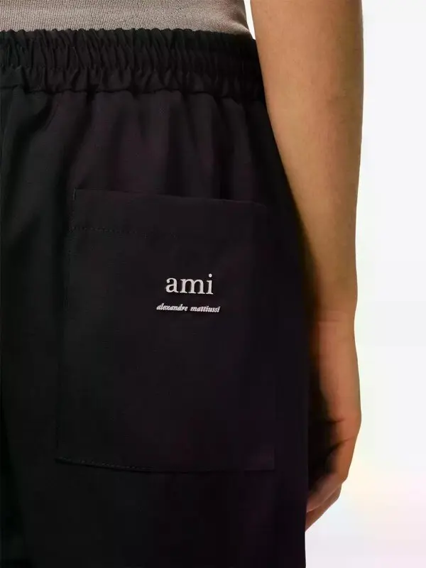 AMI Paris Elasticated-waist Shorts