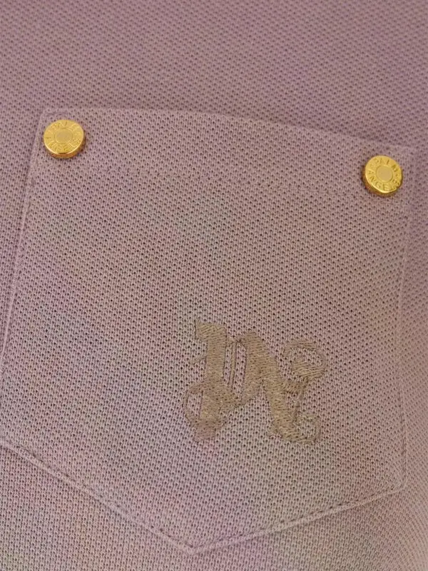 Palm Angels Pique Polo Dress